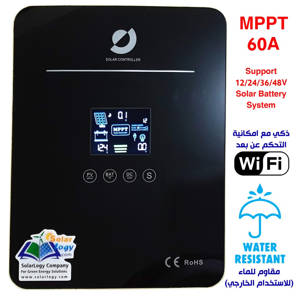 MPPT Solar Controller Water Resistant (Outdoor) 60A – SolarLogy Company